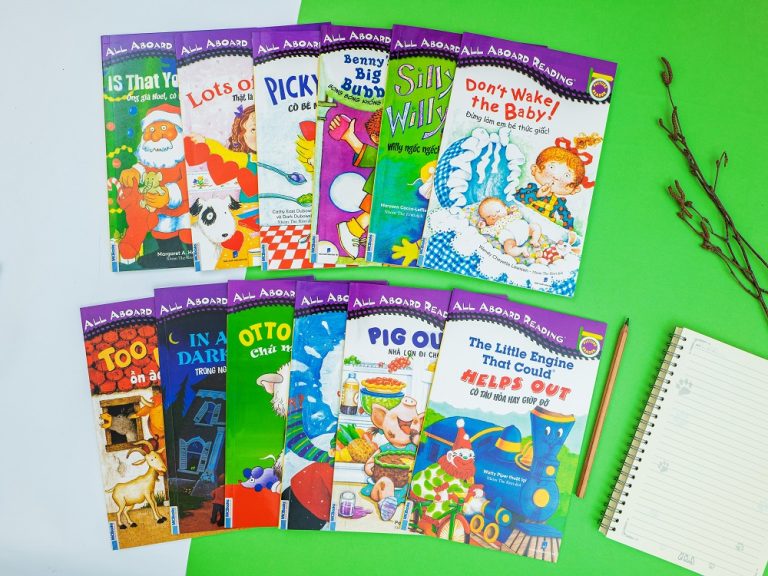 Bộ sách đình đám All Aboard Reading đã được mua bản quyền và được xuất bản tại thị trường Việt Nam